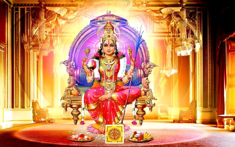 The Story of Goddess Lalita Tripura Sundari and the Defeat of Bhandasura