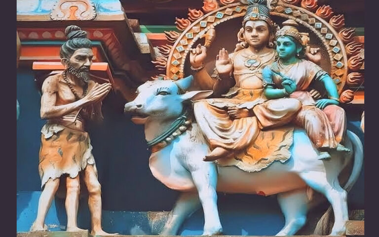 The Story of Ardhanarishwara and Rishi Bhringi