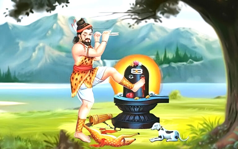 The Story of Kannappa: The Devotee Who Offered His Eyes to Shiva Lingam