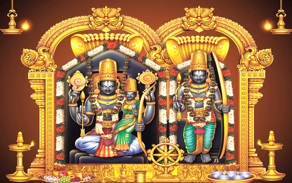 The Story Behind the Vaikunta Rama Form of Lord Vishnu