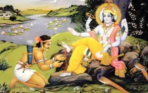 The Curse of Goddess Lakshmi: When Rishi Bhrigu Kicked Vishnu's Chest