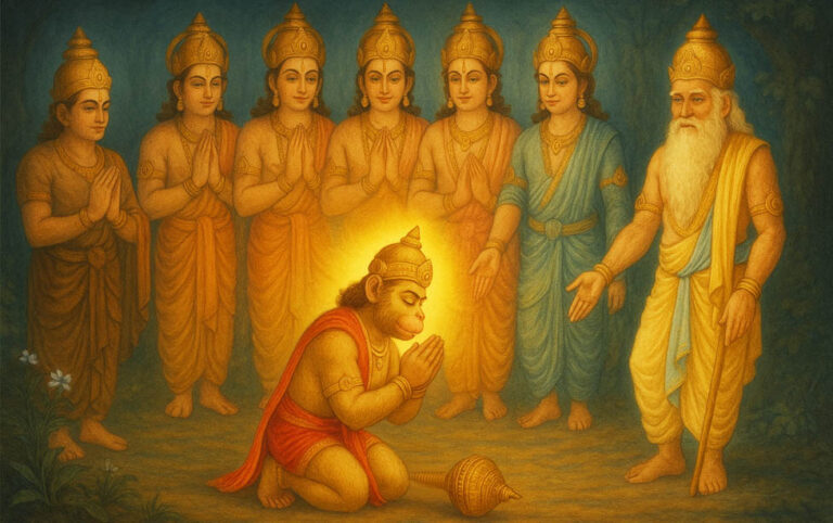 Story of Hanuman Meeting Rama for the First Time